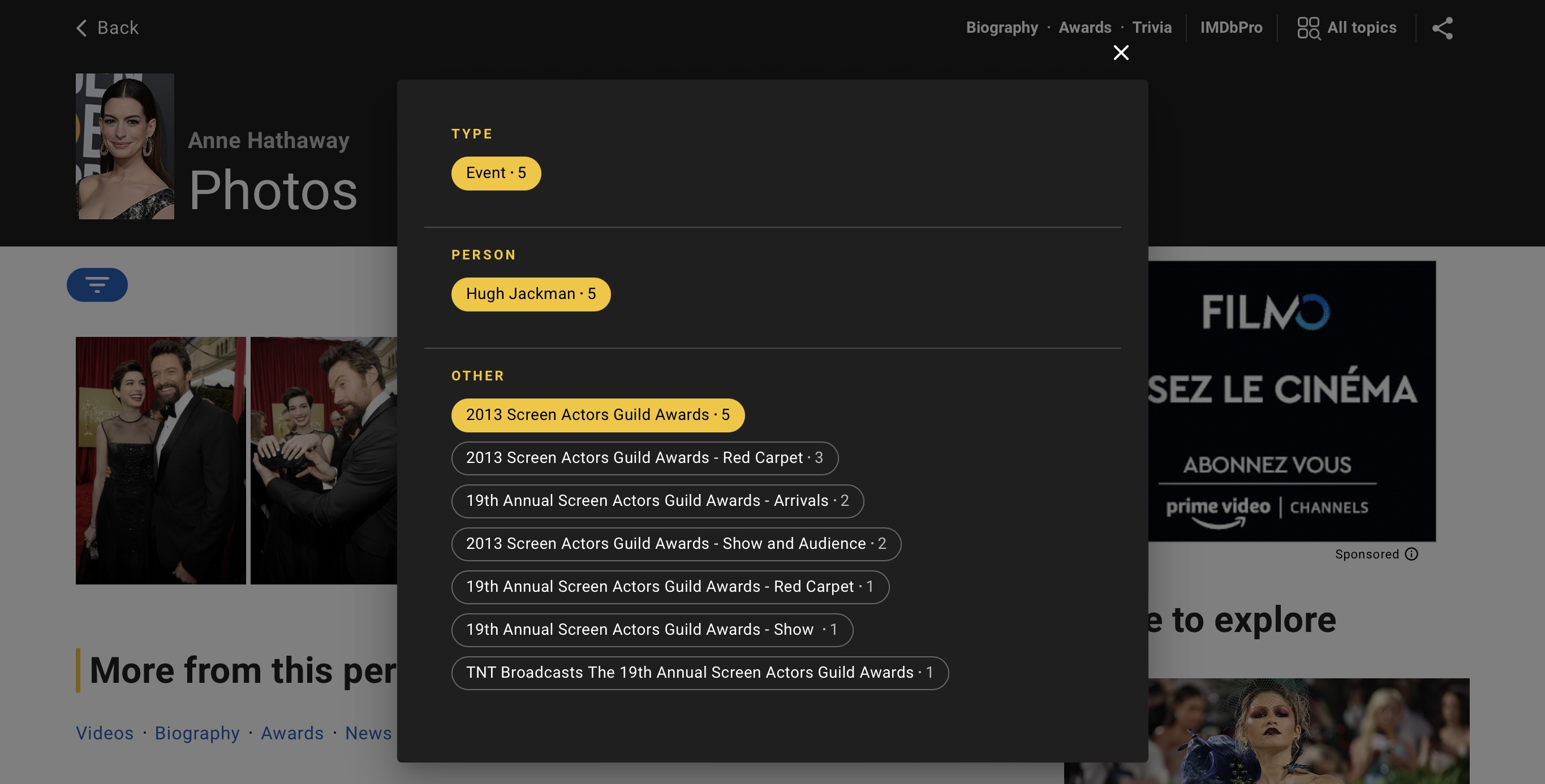 ‎IMDb Redesigns Images Subpages | IMDb Community Forums