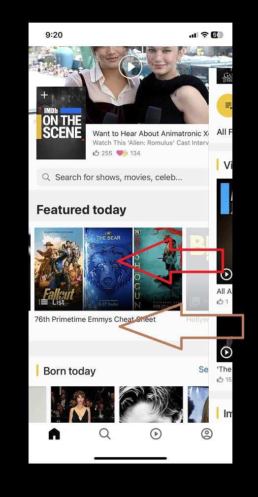 ‎Swipe recognition for "back" could be improved by recognizing the swipe only from the screen's ...