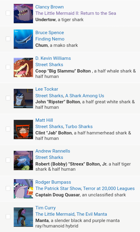 ‎LIVE POLL: Fintastic Friday – Threatened Fictional Fish | IMDb ...